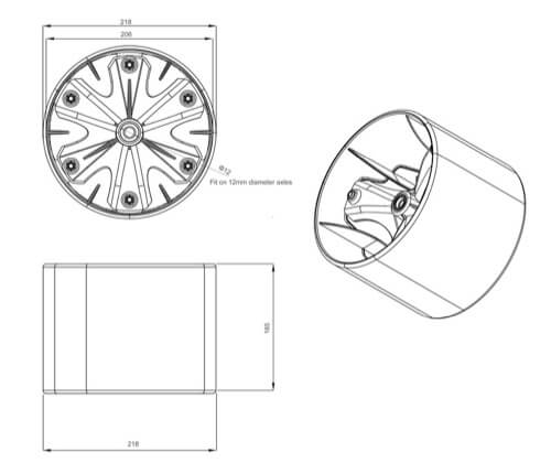 Triad 49’er Wheel kit with 15mm bearings – SLIDE STAR